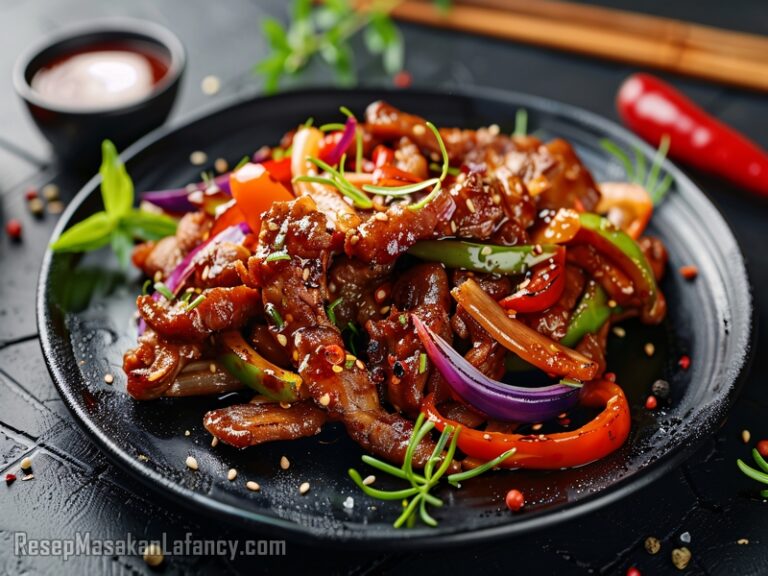 Resep Crispy Chilli Beef - Resep Ala Lafancy